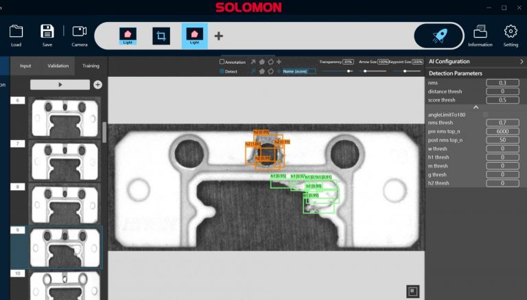 藥錠外觀瑕疵檢測 | SOLOMON AR·AI⁺┃SolVision┃AccuPick┃SolMotion┃OCR