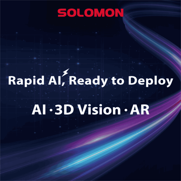 Solomon to Showcase Vision Development Platform at Automation Taipei 2024 | SOLOMON 3D