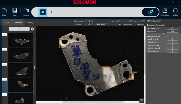 AI電腦零組件瑕疵檢測解決方案 ，完善電腦組裝製成 | SOLOMON AR·AI⁺┃SolVision┃AccuPick┃SolMotion┃OCR